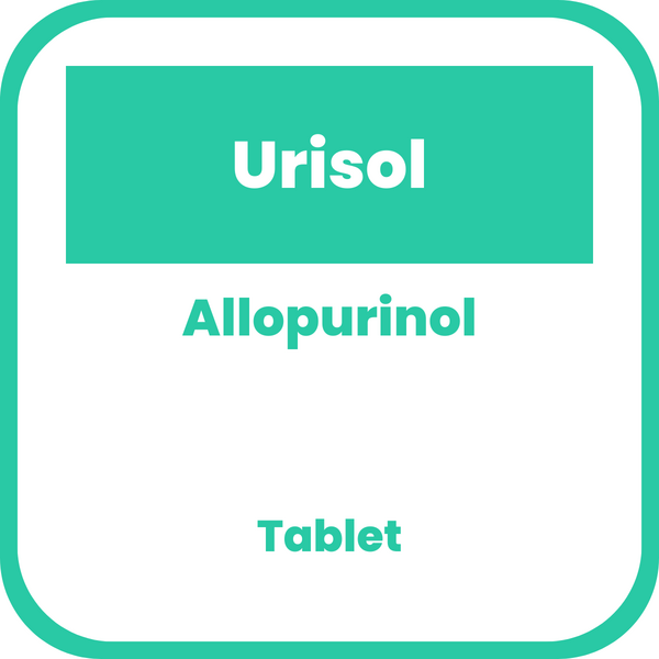 Buy Urisol allopurinol 100mg tablet 1's online with MedsGo. Price - from ₱2.50
